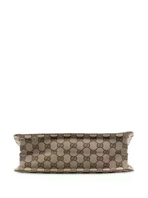 Gucci Gg Canvas Eclipse Crossbody Bag - Brown