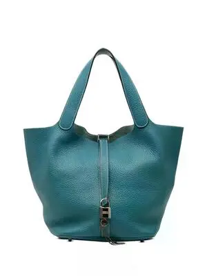 Hermès 2012 Picotin Lock 22 Handbag - Blue