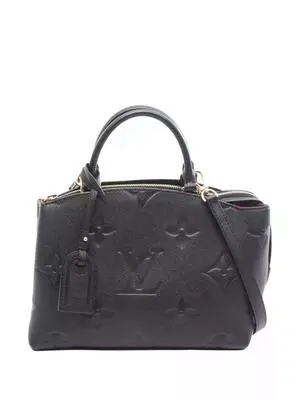 LOUIS VUITTON Monogram Empreinte Giant Palais Satchel 2021-2026 - Black