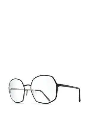 BLACKFIN Geometric Frame Eyeglasses