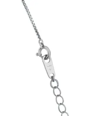 LB EXCLUSIVE Platinum Diamond Pendant Necklace
