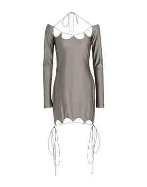 Attico Mini Dress In Polyamide And Elastane
