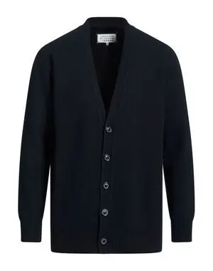 MAISON MARGIELA Wool Cardigan - Blue