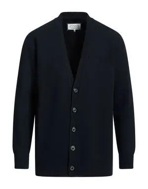 MAISON MARGIELA Wool Cardigan - Blue