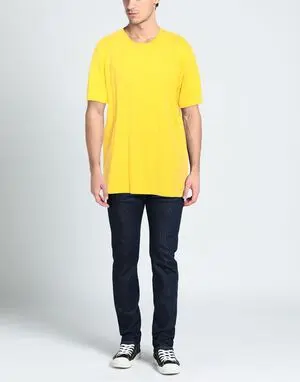 SELECTED T-shirt Size Organic Cotton, Recycled Cotton - Yellow