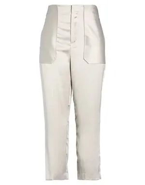 ROBERTO COLLINA Satin Straight-leg Pants