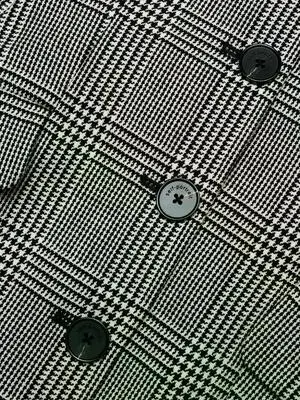 SELF-PORTRAIT Checked Mini Dress
