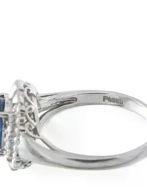 LB EXCLUSIVE Diamond And Sapphire Ring