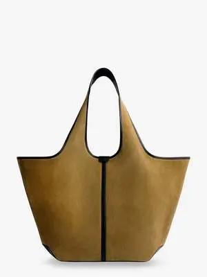 Soeur Suede And Leather Shoulder Bag