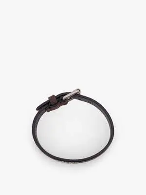 Valentino Garavani Leather Bracelet - Brown