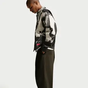Nike Life Wide-leg Cotton Twill Pants