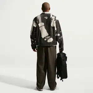 Nike Life Wide-leg Cotton Twill Pants