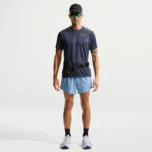 Nike Stride Dri-fit 5" 2-in-1 Running Shorts - Blue