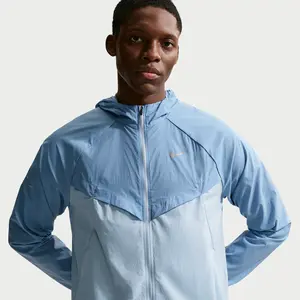 Nike Stride Repel Uv Running Jacket - Blue