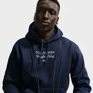 Nike Weightlifting Pullover Hoodie - Blue