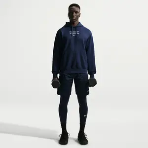 Nike Weightlifting Pullover Hoodie - Blue