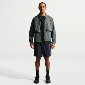 Nike Tech Long-sleeve Utility Shirt - Grey