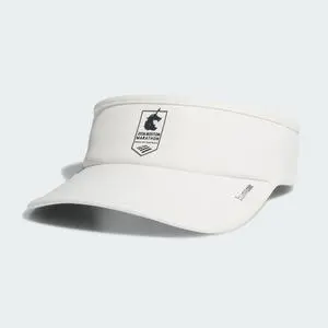 Adidas Boston Marathon 2026 Superlite Visor - Off White / Aurora Ink