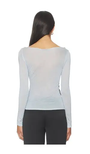 Miaou Amelia Long Sleeve Graphic Top
