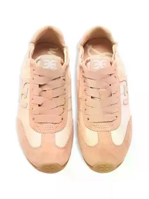 Sam Edelman Isella Ribbon Lace-up Sneakers - Pink