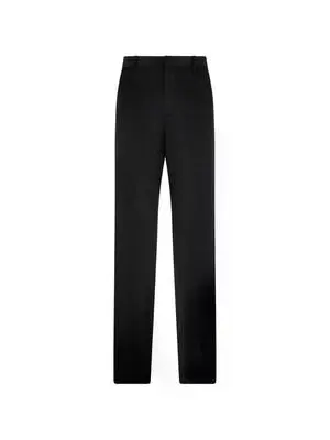 BILLIONAIRE Satin Trousers - Black