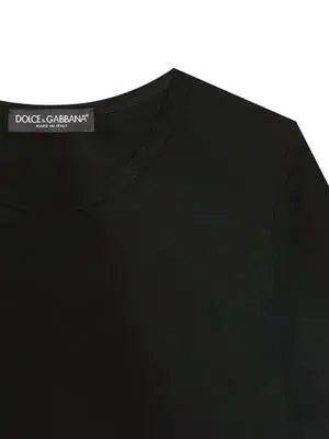 Dolce & Gabbana Long-sleeve Crop Top