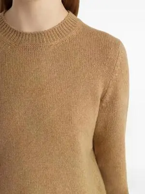 Khaite Leta Round-neck Sweater - Neutrals