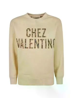 Valentino Garavani Embroidered Sweatshirts Hoodies For Women