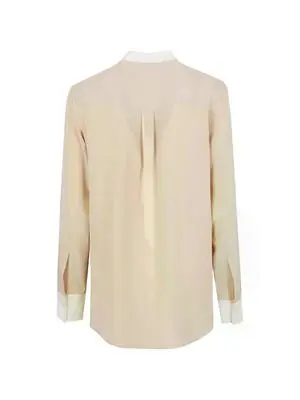 Stella McCartney Contrast-panel Long-sleeve Blouse
