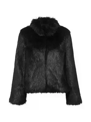 Unreal Fur Textured Outerwear For Women