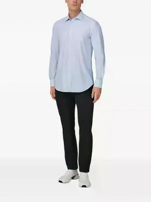 Boggi Milano Slim Fit Stretch Nylon Shirt