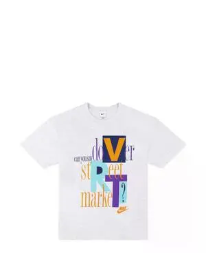 Nike X Dover Street Market Graphic-print T-shirt - Grey