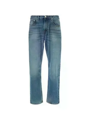 UMIT BENAN Button-fastening Straight Leg Jeans