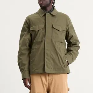 Moncler Roquille Brushed Cotton Shirt Jacket