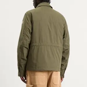 Moncler Roquille Brushed Cotton Shirt Jacket