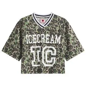 ICECREAM Cropped Jersey - Camo