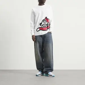 ICECREAM Jumbo Running Dog Long Sleeve T-shirt