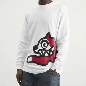 ICECREAM Jumbo Running Dog Long Sleeve T-shirt