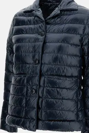 Herno Buttoned Down Jacket - Blue
