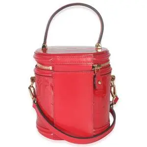 LOUIS VUITTON Cherry Monogram Vernis Cannes - Red