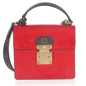 LOUIS VUITTON Monogram Vernis Spring Street - Red