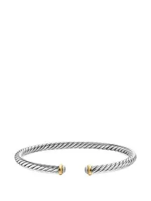 David Yurman 14kt Yellow Gold Cable Bracelet