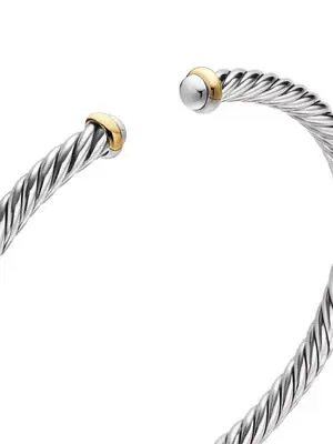 David Yurman 14kt Yellow Gold Cable Bracelet