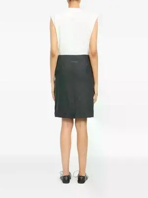 MAISON MARGIELA Pinstripe Pocket Midi Skirt