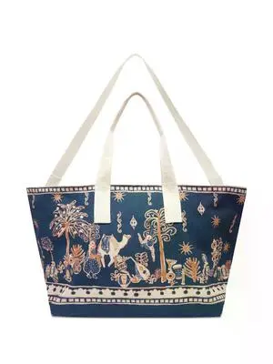 ALEMAIS Acacia Graphic Print Tote