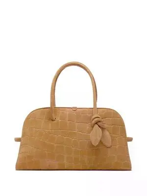Jacquemus Knotted Reptile-effect Tote