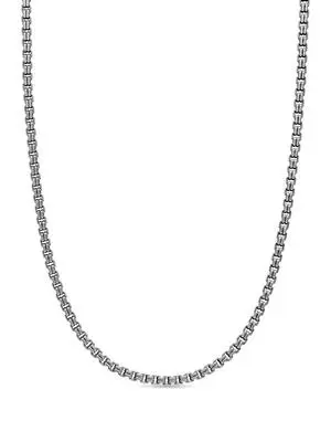 David Yurman Double Box Chain Necklace