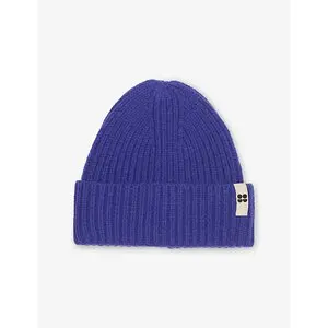 Sweaty Betty Knitted Wool-blend Beanie - Rich Blue