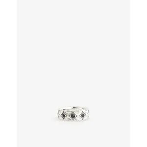 THOMAS SABO Rhombus Sterling Silver Ring - Black