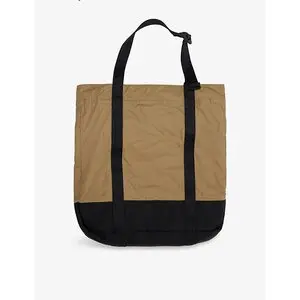 Stone Island Brand-patch Cotton Tote Bag